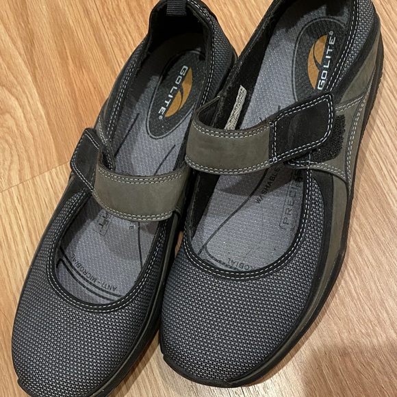 Timberland | Shoes | New Golite Black And Gray Mary Jane Dames 7 | Poshmark